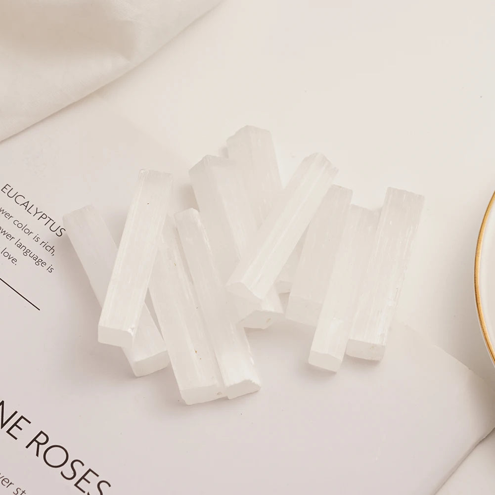Raw selenite pillar | Loveselenite