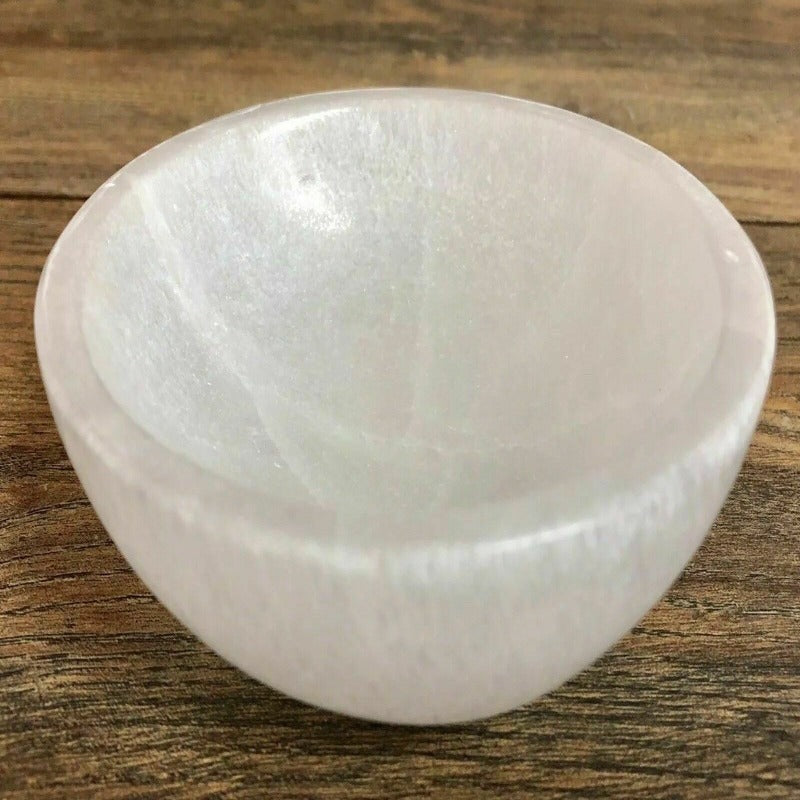 Extra Large selenite bowl | Elevate Your Spiritual Space – Loveselenite